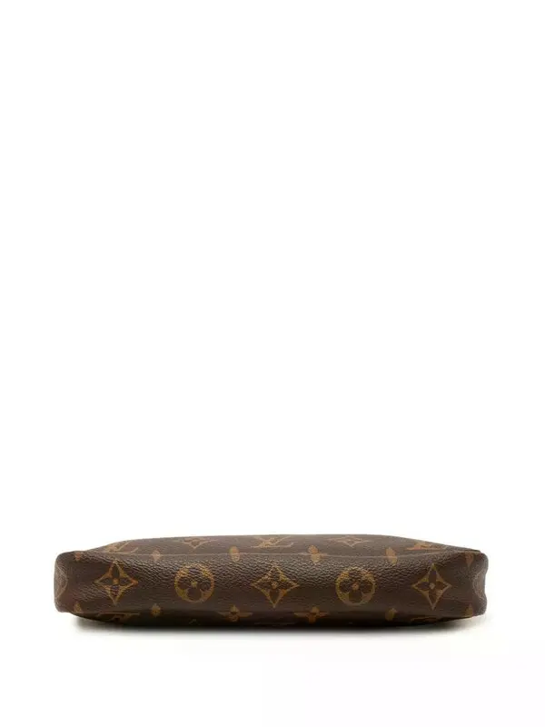 LOUIS VUITTON 1999 Monogram Pochette Accessoires Shoulder Bag - Brown