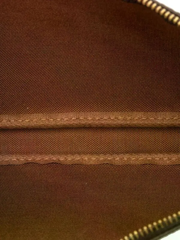 LOUIS VUITTON 1999 Monogram Pochette Accessoires Shoulder Bag - Brown