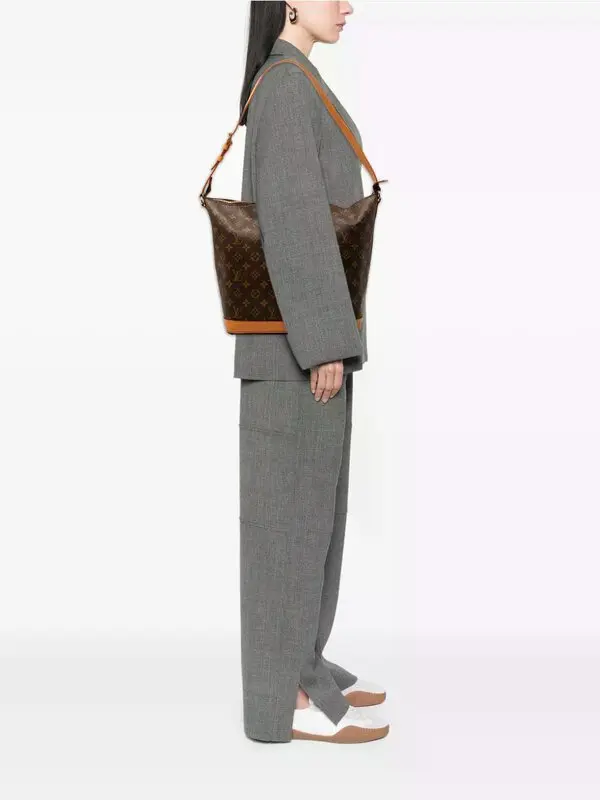 LOUIS VUITTON 2001 Monogram Amfar Three Shoulder Bag
