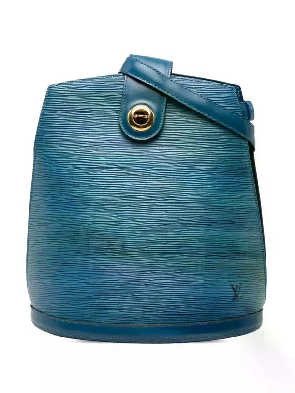LOUIS VUITTON 1996 Epi Cluny Shoulder Bag - Blue