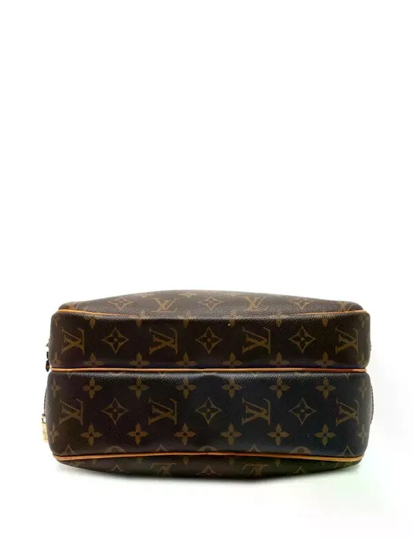 LOUIS VUITTON 2003 Monogram Reporter Pm Crossbody Bag - Brown