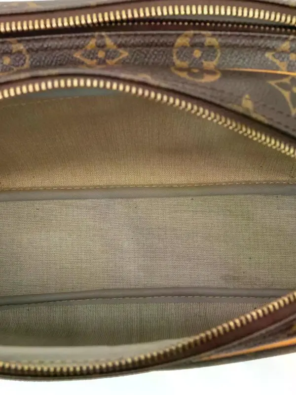 LOUIS VUITTON 2003 Monogram Reporter Pm Crossbody Bag - Brown
