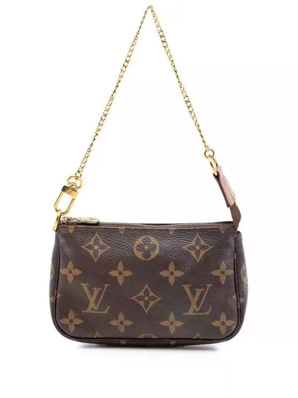 LOUIS VUITTON 2021 Mini Pochette Accessoires - Brown