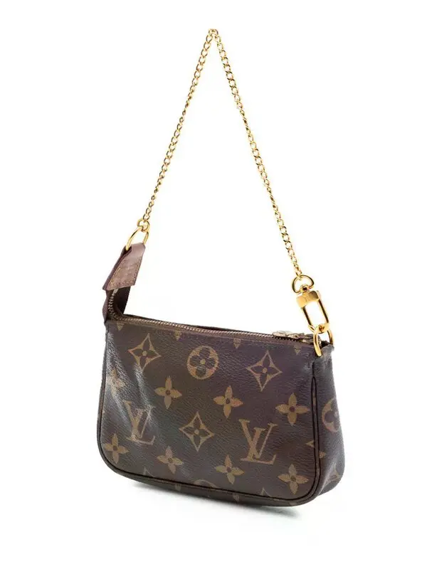 LOUIS VUITTON 2021 Mini Pochette Accessoires - Brown