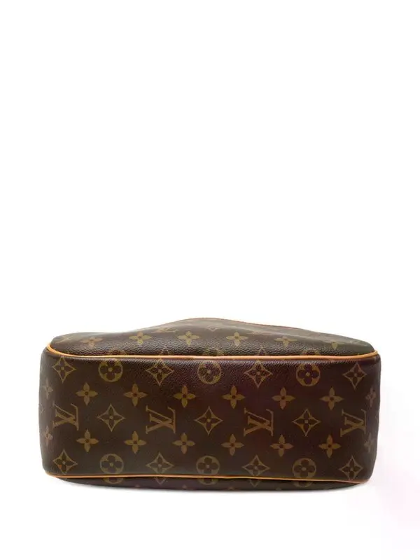 LOUIS VUITTON 2004 Monogram Trouville Handbag - Brown
