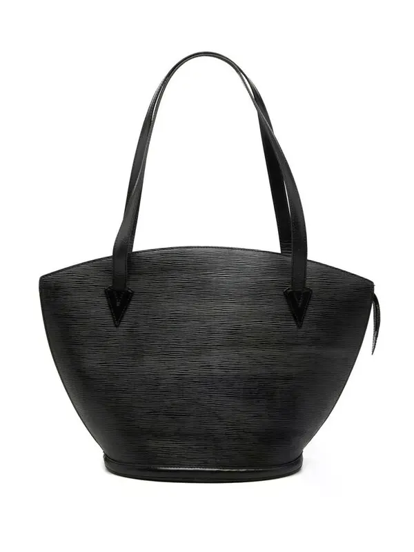 LOUIS VUITTON 1994 Epi Saint Jacques Gm Long Strap Tote Bag - Black