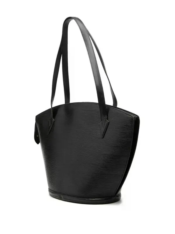 LOUIS VUITTON 1994 Epi Saint Jacques Gm Long Strap Tote Bag - Black