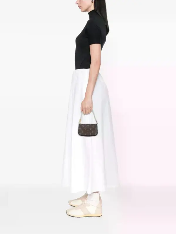 LOUIS VUITTON 2018 Monogram Mini Pochette Accessoires - Brown