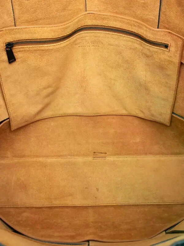 Bottega Veneta Large Leather Arco Tote Bag - Blue