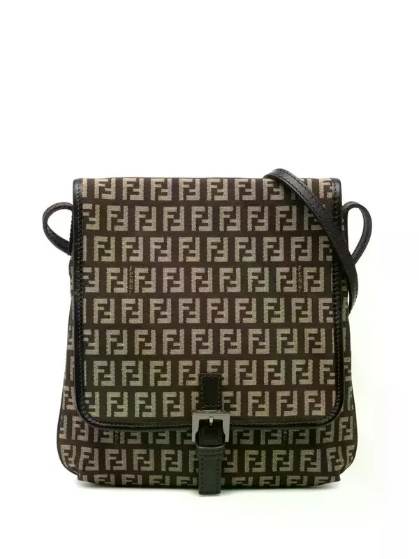 Fendi Zucchino Canvas Crossbody Bag