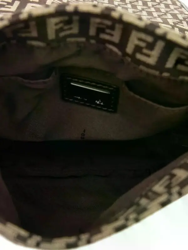 Fendi Zucchino Canvas Crossbody Bag