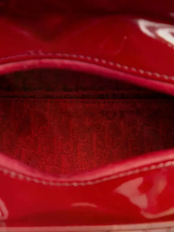 Dior 2011 Medium Lady Satchel - Red