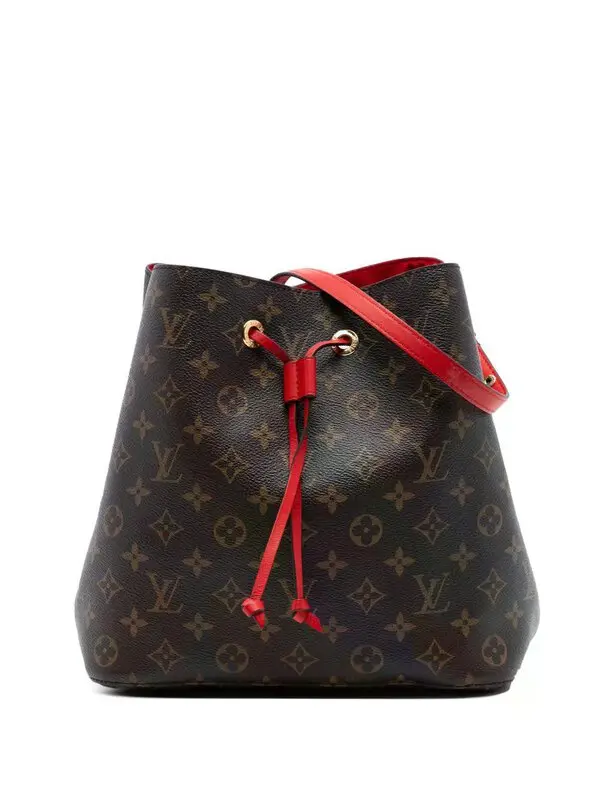 LOUIS VUITTON 2017 Monogram Neonoe Mm Bucket Bag