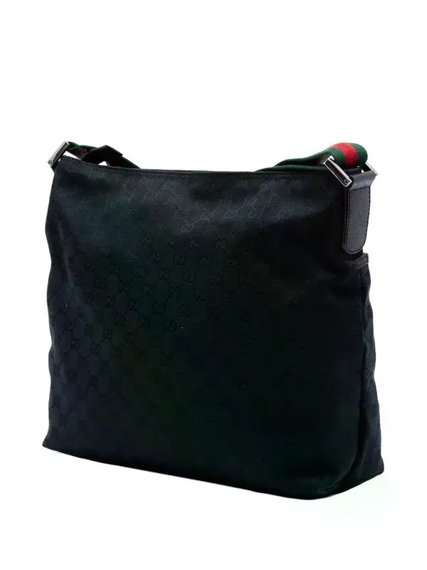 Gucci Gg Canvas Web Crossbody Bag