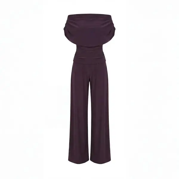 ATOM LABEL Carbon Jumpsuit - Purple