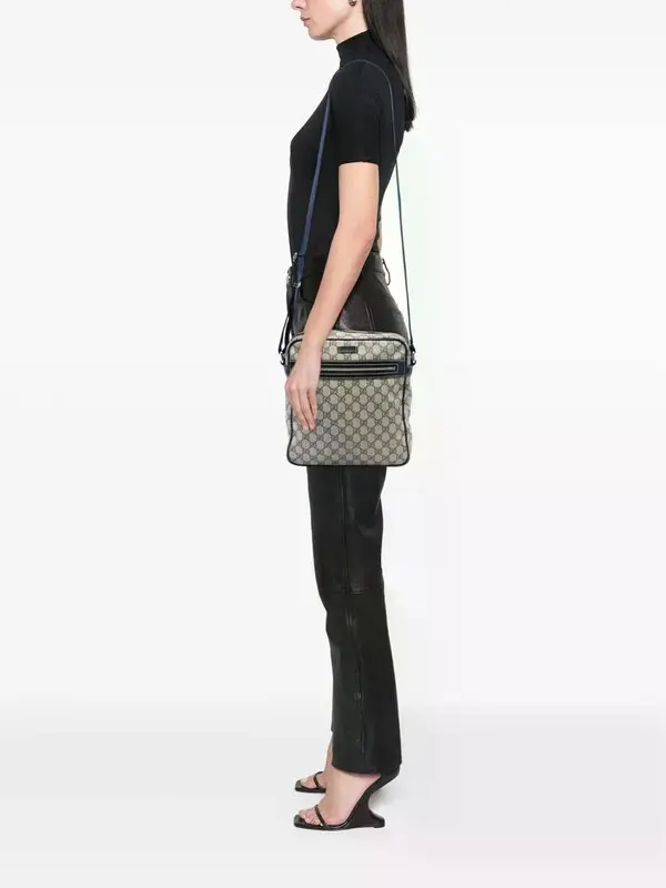 Gucci Gg Supreme Monogram Crossbody Bag - Neutrals