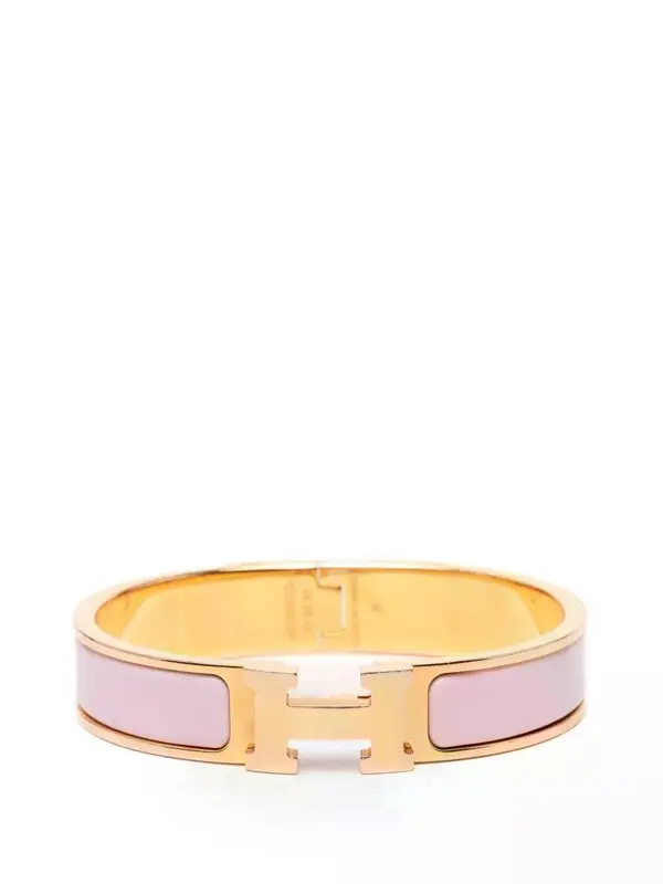 Hermès Enamel H Bracelet Pm - Gold