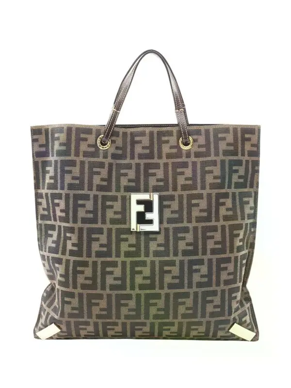 Fendi 2010-2026 Zucca Canvas Tote Bag