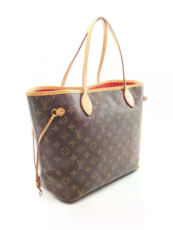 LOUIS VUITTON 2015 Monogram Neverfull Mm Tote Bag - Brown