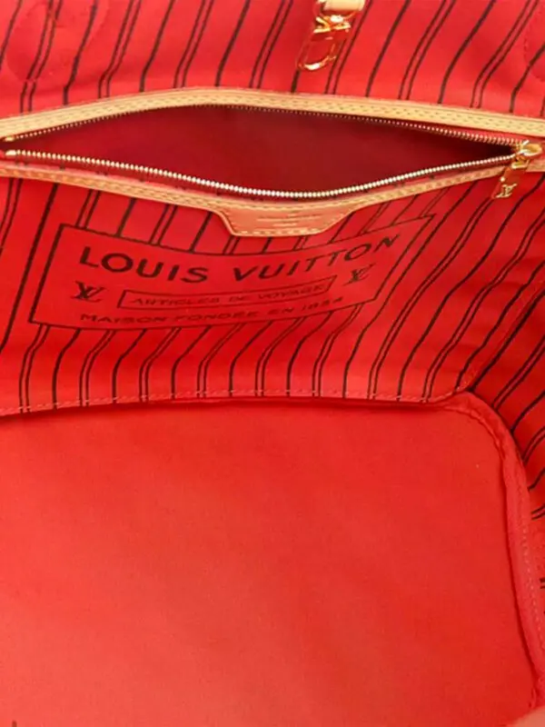 LOUIS VUITTON 2015 Monogram Neverfull Mm Tote Bag - Brown