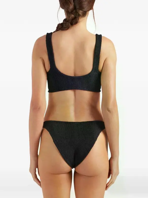 Hunza G Julia Hoop-detail Bikini - Black