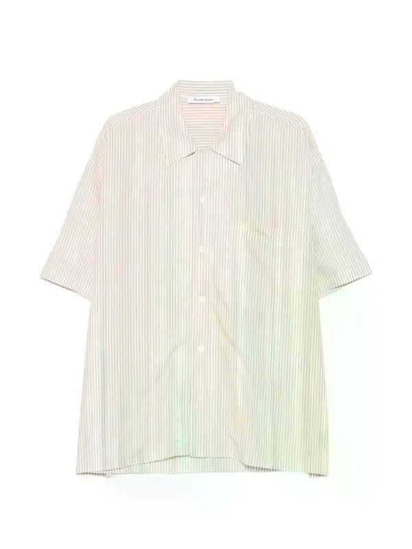 Études Studio Buttoned Striped Shirt