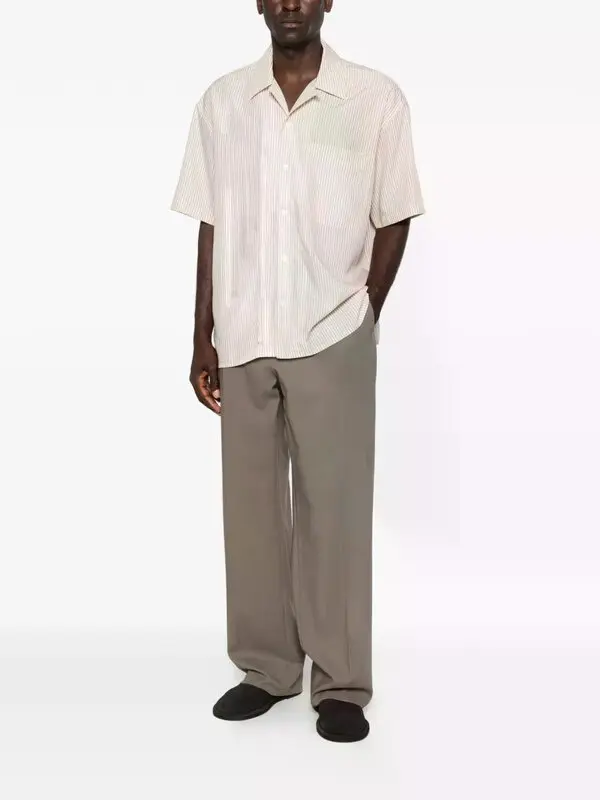 Études Studio Buttoned Striped Shirt