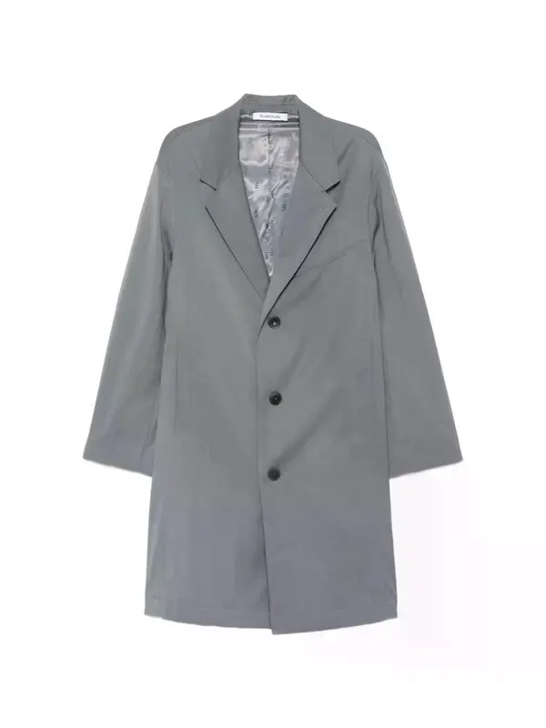 Études Studio Single-breasted Notched-lapel Coat