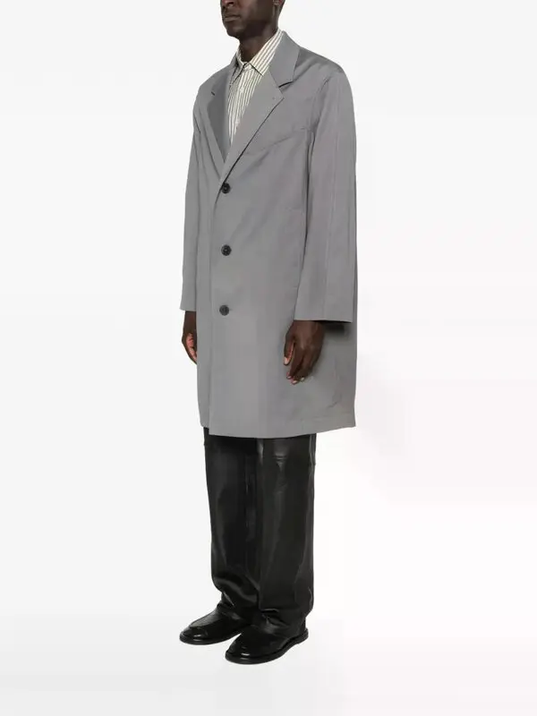Études Studio Single-breasted Notched-lapel Coat