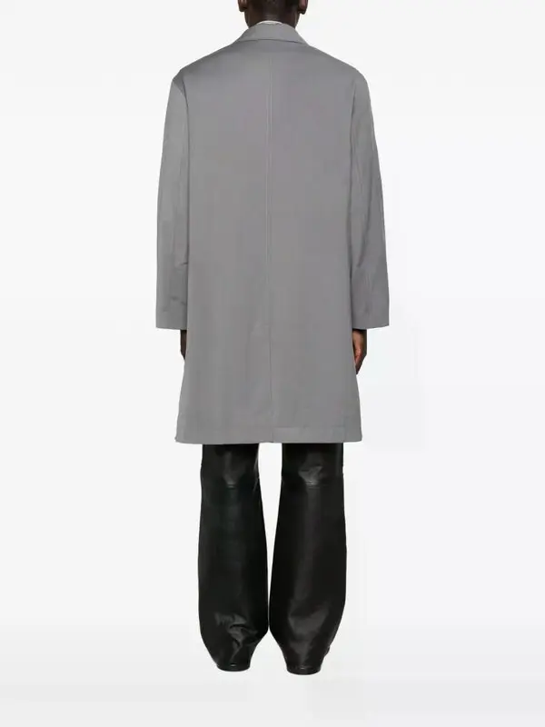 Études Studio Single-breasted Notched-lapel Coat