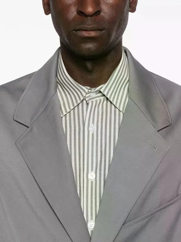 Études Studio Single-breasted Notched-lapel Coat