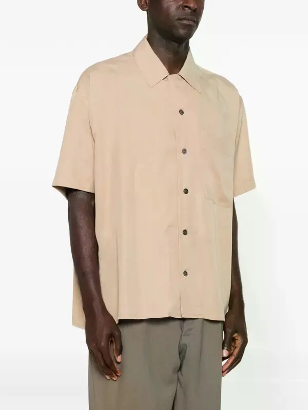 Études Studio Buttoned Short-sleeve Shirt