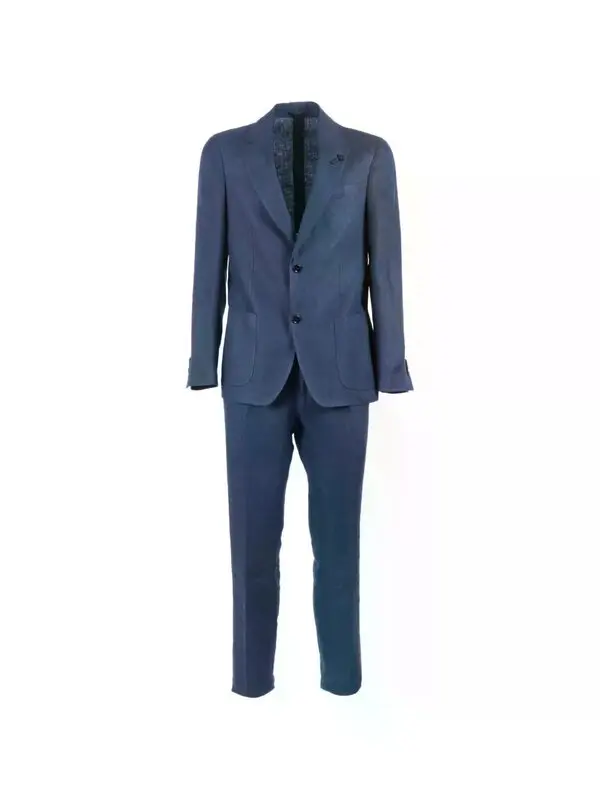 LARDINI Roma Single-breasted Suit - Blue
