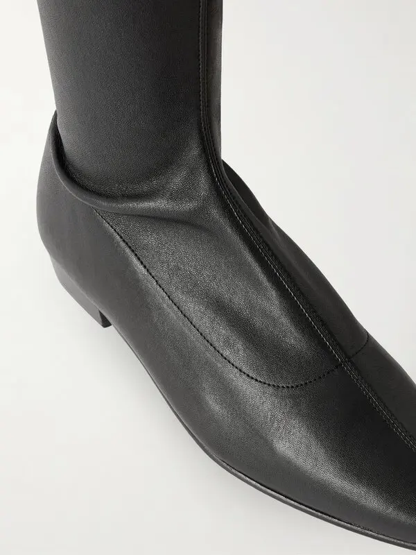 Staud Keith Leather Over-the-knee Boots