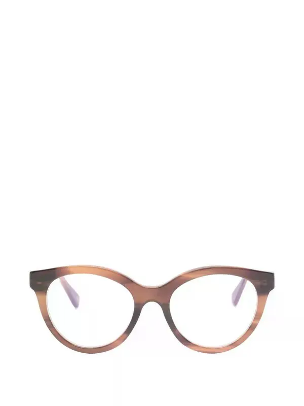 L.g.r Cleopatra Cat-eye Glasses - Brown