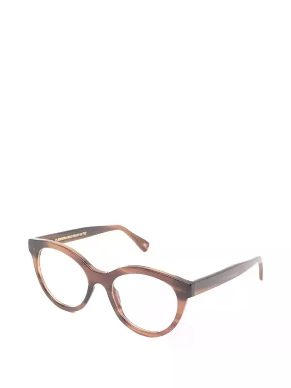 L.g.r Cleopatra Cat-eye Glasses - Brown