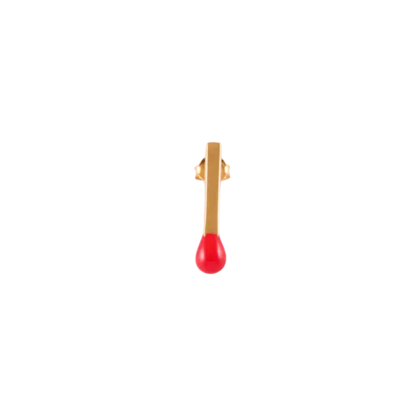 LAVANTA Eris Enamel Earrings - Gold