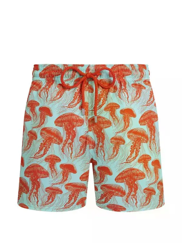 Vilebrequin Printed Swim Shorts - Blue