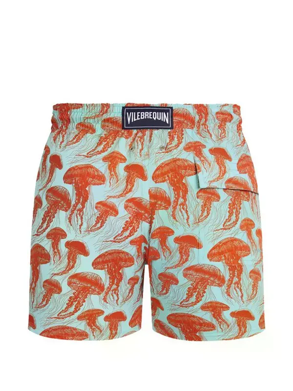 Vilebrequin Printed Swim Shorts - Blue