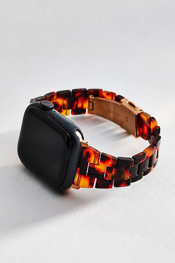 POSH TECH Resin Apple Watch Band - Tortoise