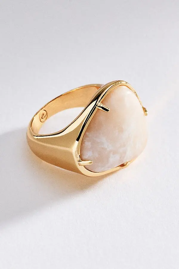 Ettika Solstice Ring - Bone