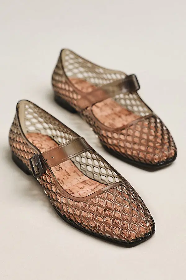 Matisse Vicky Mary Jane Flats - Smoke