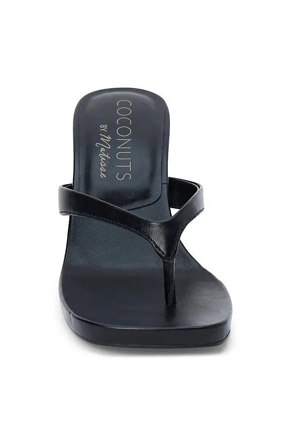 Matisse Murphy Flip-flop Wedges - Black