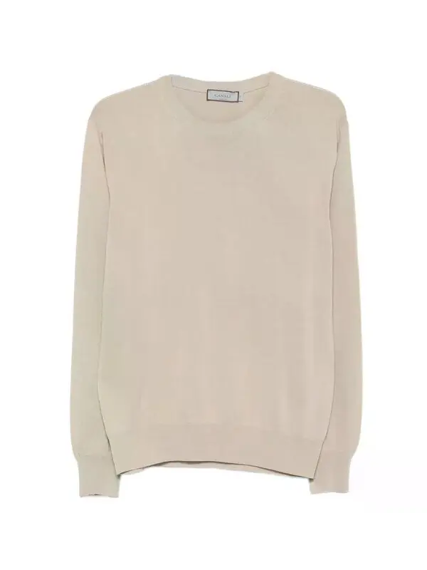 Canali Crew Neck Long Sleeve Sweater