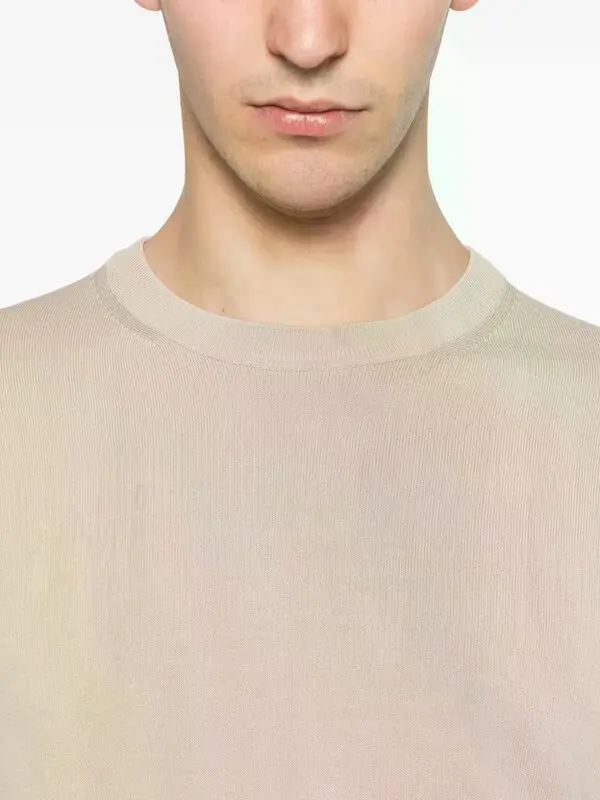 Canali Crew Neck Long Sleeve Sweater