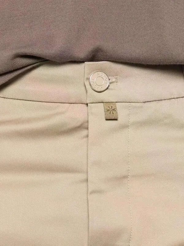 Jacob Cohen Logo-patch Trousers - Neutrals