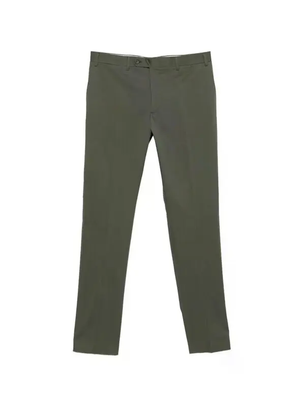 Canali Tailored Pressed-crease Trousers