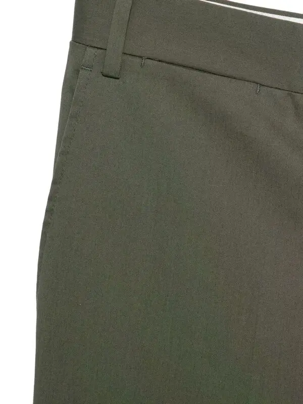 Canali Tailored Pressed-crease Trousers