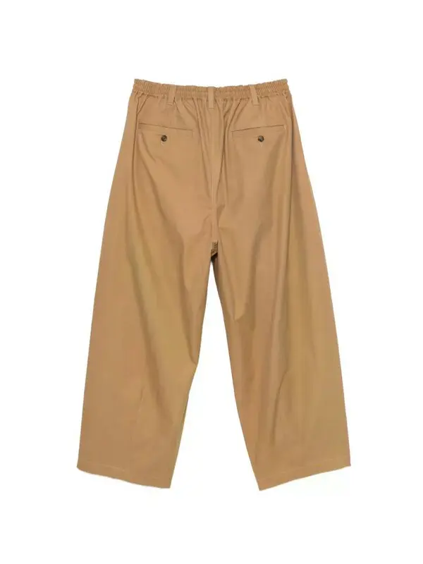 Comme Des Garçons Pleated Wide-leg Trousers