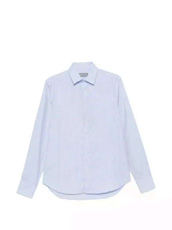 Canali Gingham-check Shirt